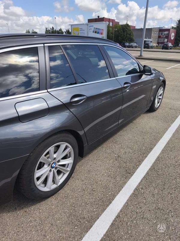 Grey BMW 518 2016 in Klaipeda, with an engine capacity of 2.00 L and mileage of 200 thousand km for 10000 €, photo 4 on AUTOMOTO.COM.LV
