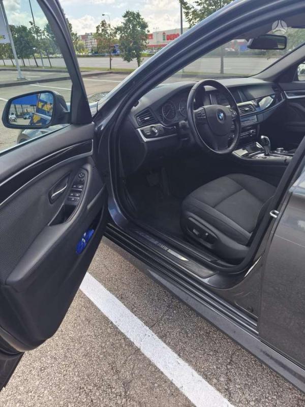 Grey BMW 518 2016 in Klaipeda, with an engine capacity of 2.00 L and mileage of 200 thousand km for 10000 €, photo 8 on AUTOMOTO.COM.LV