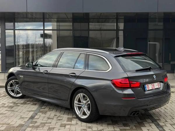 Grey BMW 518 2017 in Riga, with an engine capacity of 2.00 L and mileage of 243 thousand km for 14999 €, photo 3 on AUTOMOTO.COM.LV