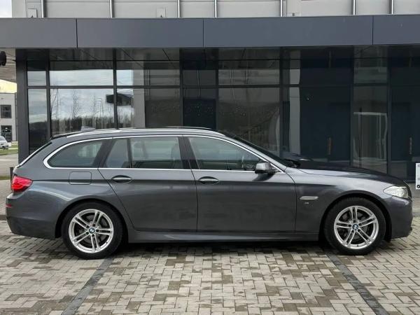 Grey BMW 518 2017 in Riga, with an engine capacity of 2.00 L and mileage of 243 thousand km for 14999 €, photo 6 on AUTOMOTO.COM.LV