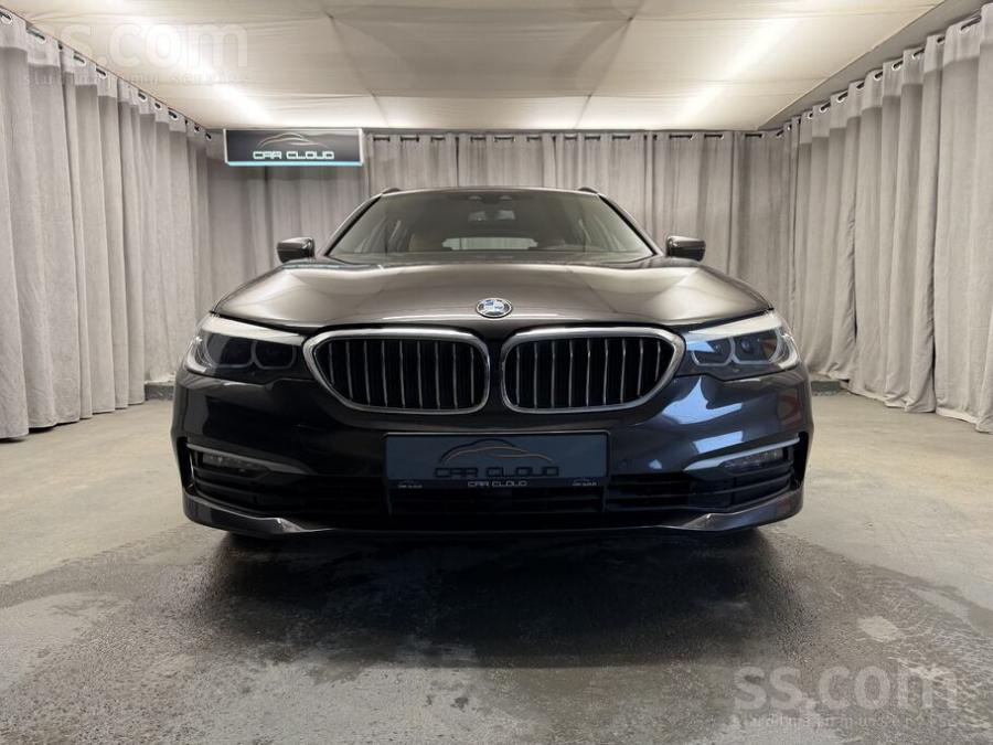 Grey BMW 518 2018 in Riga, with an engine capacity of 2.00 L and mileage of 191 thousand km for 15990 €, photo 2 on AUTOMOTO.COM.LV