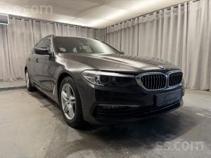 Grey BMW 518 2018 in Riga, with an engine capacity of 2.00 L and mileage of 191 thousand km for 15990 €, photo 3 on AUTOMOTO.COM.LV