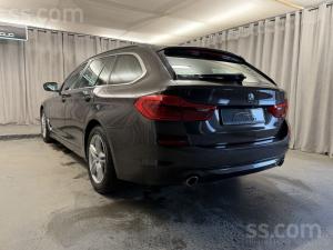 Grey BMW 518 2018 in Riga, with an engine capacity of 2.00 L and mileage of 191 thousand km for 15990 €, photo 4 on AUTOMOTO.COM.LV