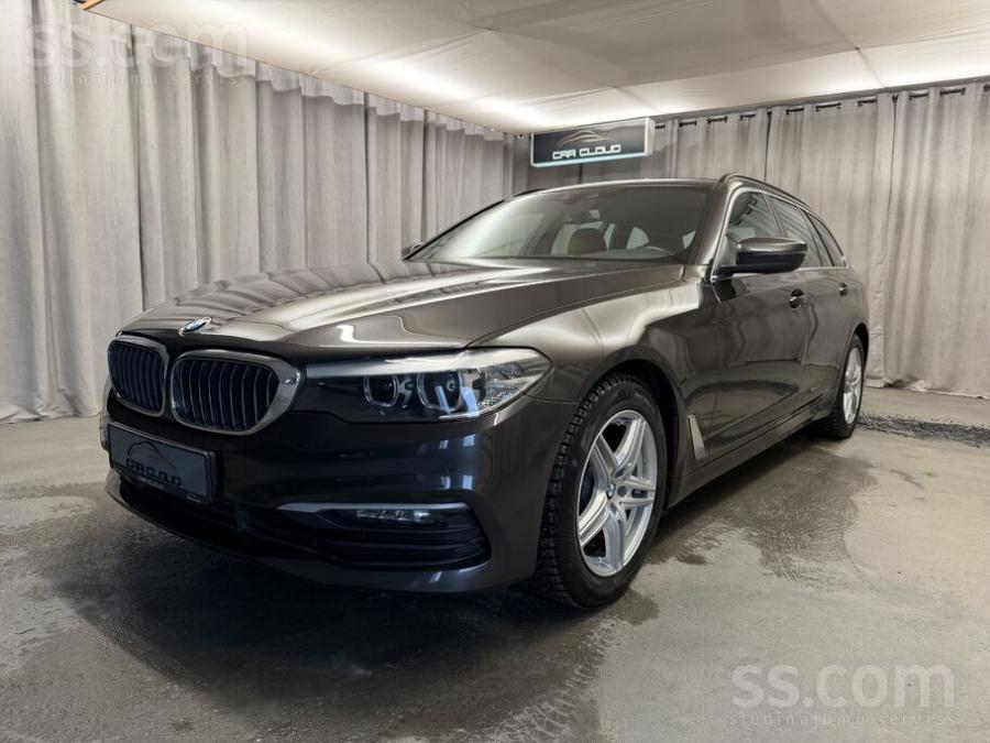Grey BMW 518 2018 in Riga, with an engine capacity of 2.00 L and mileage of 191 thousand km for 15990 €, photo 23 on AUTOMOTO.COM.LV