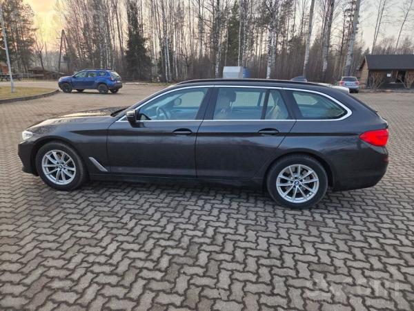 Grey BMW 518 2019 in Valmiera, with an engine capacity of 2.00 L and mileage of 267 thousand km for 18900 €, photo 1 on AUTOMOTO.COM.LV