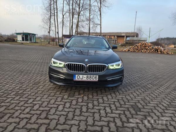 Grey BMW 518 2019 in Valmiera, with an engine capacity of 2.00 L and mileage of 267 thousand km for 18900 €, photo 6 on AUTOMOTO.COM.LV