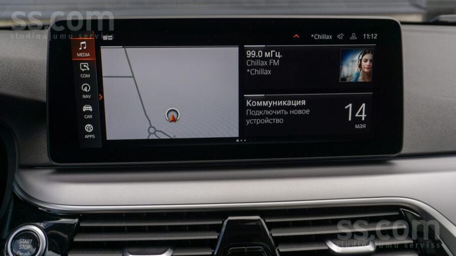 Grey BMW 518 2021 in Riga, with an engine capacity of 2.00 L and mileage of 182 thousand km for 25490 €, photo 20 on AUTOMOTO.COM.LV