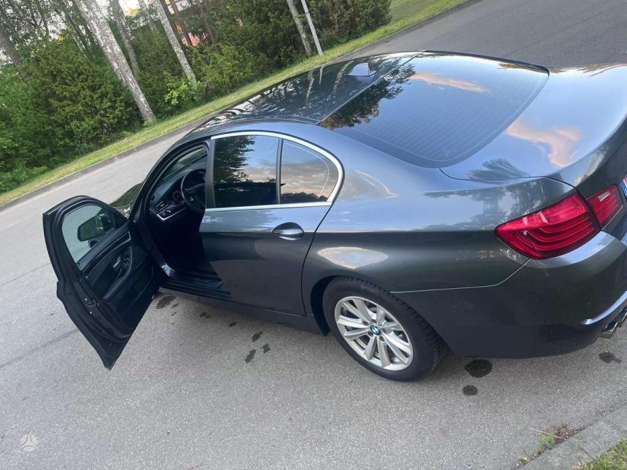 BMW 518 2016 in Visaginas, with an engine capacity of 2.00 L and mileage of 154 thousand km for 13400 €, photo 17 on AUTOMOTO.COM.LV