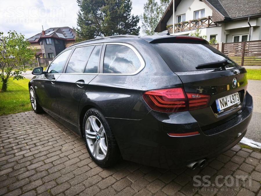 BMW 518 2015 in Riga, with an engine capacity of 2.00 L and mileage of 250 thousand km for 10400 €, photo 5 on AUTOMOTO.COM.LV