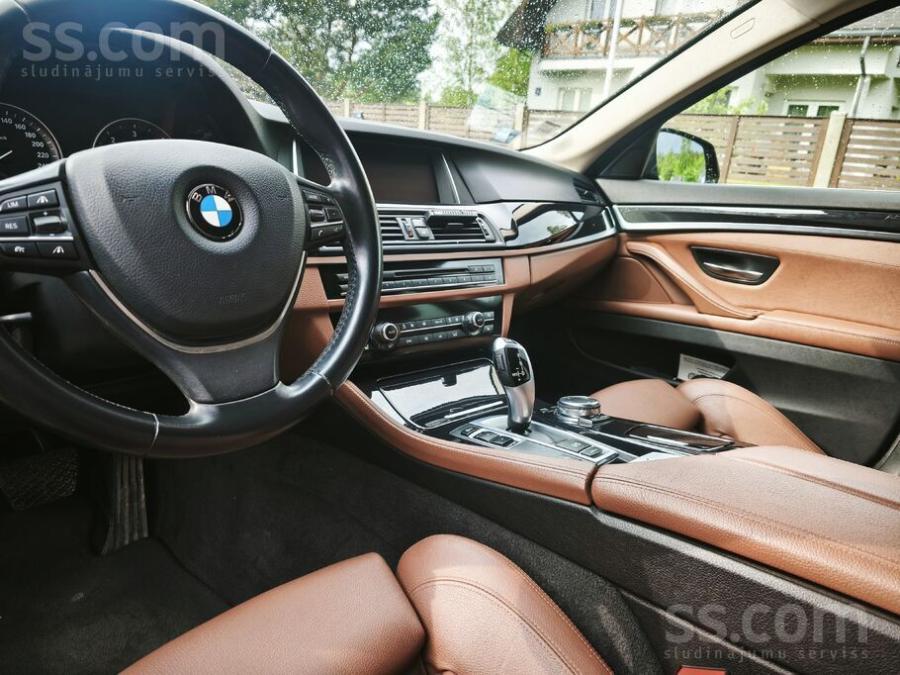 BMW 518 2015 in Riga, with an engine capacity of 2.00 L and mileage of 250 thousand km for 10400 €, photo 6 on AUTOMOTO.COM.LV