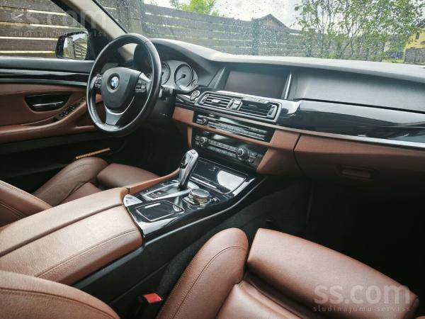 BMW 518 2015 in Riga, with an engine capacity of 2.00 L and mileage of 250 thousand km for 10400 €, photo 6 on AUTOMOTO.COM.LV