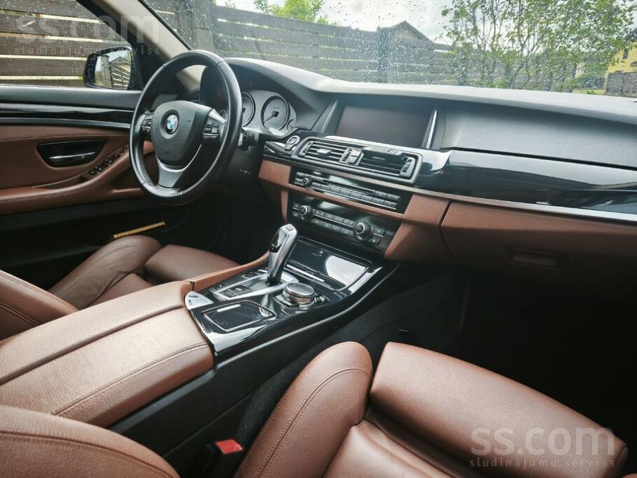 BMW 518 2015 in Riga, with an engine capacity of 2.00 L and mileage of 250 thousand km for 10400 €, photo 7 on AUTOMOTO.COM.LV
