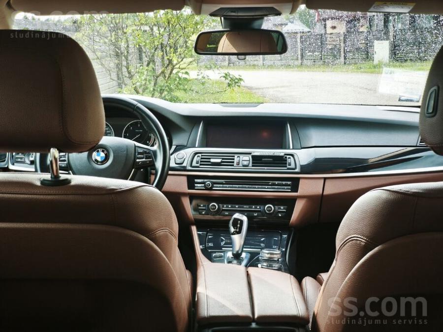 BMW 518 2015 in Riga, with an engine capacity of 2.00 L and mileage of 250 thousand km for 10400 €, photo 8 on AUTOMOTO.COM.LV