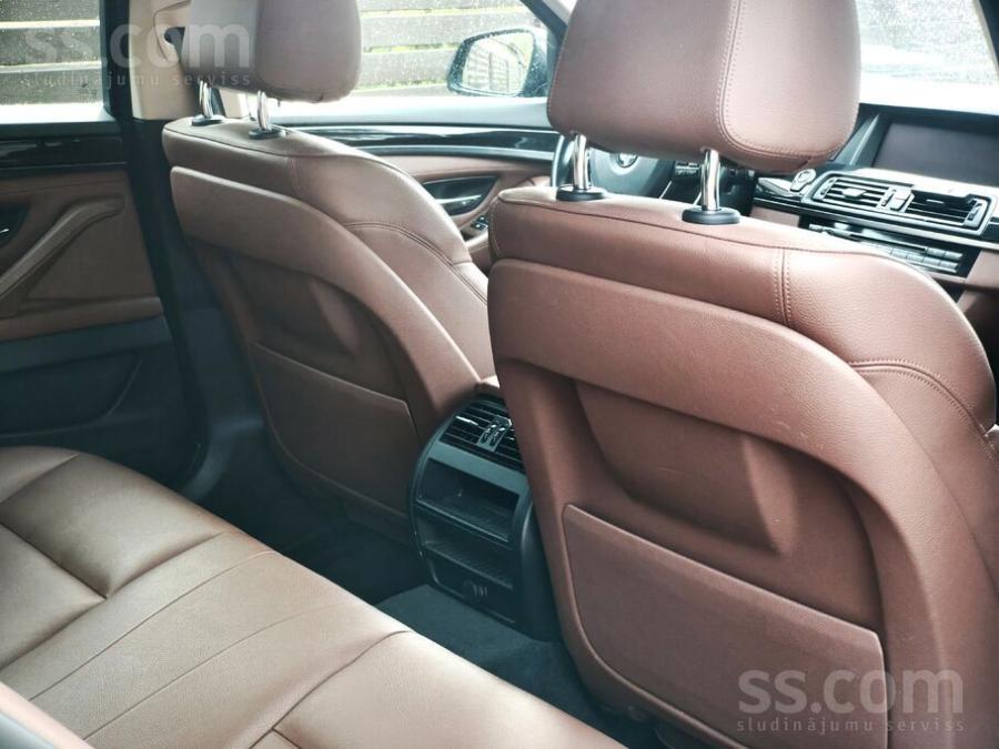 BMW 518 2015 in Riga, with an engine capacity of 2.00 L and mileage of 250 thousand km for 10400 €, photo 10 on AUTOMOTO.COM.LV