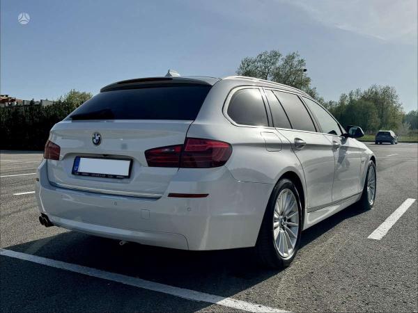 White BMW 518 2013 in Siauliai, with an engine capacity of 2.00 L and mileage of 365 thousand km for 10500 €, photo 4 on AUTOMOTO.COM.LV