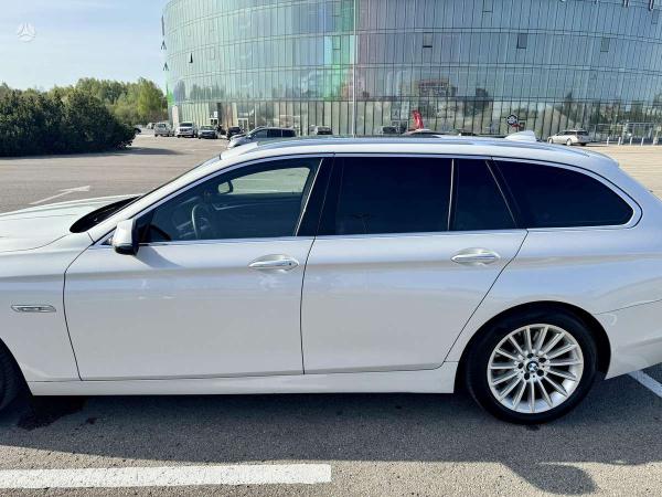 White BMW 518 2013 in Siauliai, with an engine capacity of 2.00 L and mileage of 365 thousand km for 10500 €, photo 6 on AUTOMOTO.COM.LV