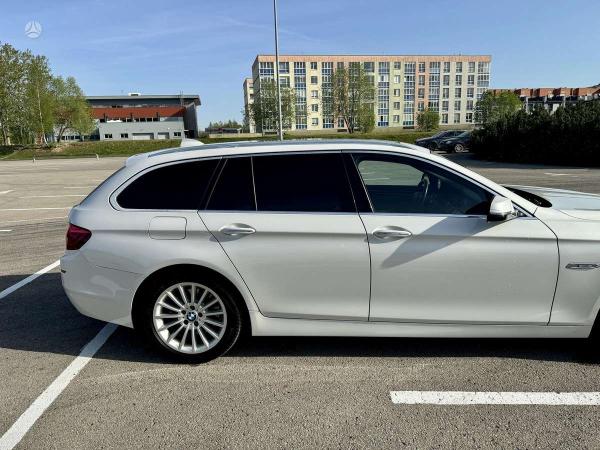 White BMW 518 2013 in Siauliai, with an engine capacity of 2.00 L and mileage of 365 thousand km for 10500 €, photo 8 on AUTOMOTO.COM.LV