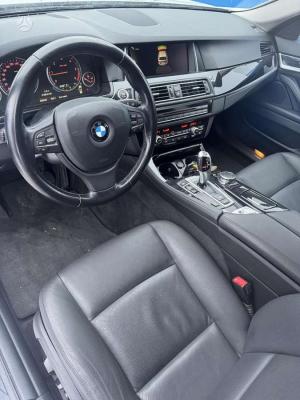 White BMW 518 2016 in Kaunas, with an engine capacity of 2.00 L and mileage of 301 thousand km for 10850 €, photo 8 on AUTOMOTO.COM.LV