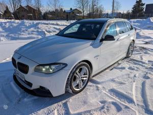White BMW 518 2016 in Kaunas, with an engine capacity of 2.00 L and mileage of 415 thousand km for 8800 €, photo  on AUTOMOTO.COM.LV