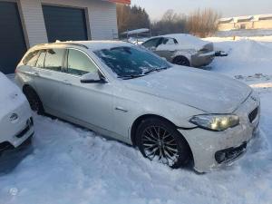 Balts BMW 518 2017 Kauņa, ar dzinēja tilpumu 2.00 L un nobraukumu 411 tūkst. km par 5700 €, foto  vietnē AUTOMOTO.COM.LV