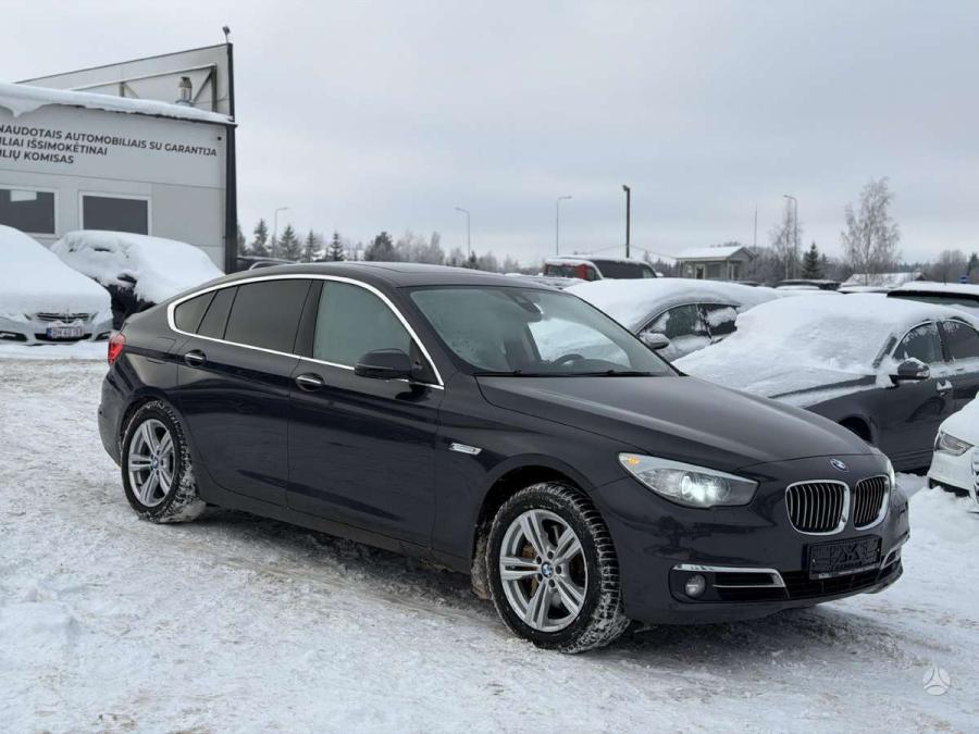 Black BMW 520 2014 in Utena, with an engine capacity of 2.00 L and mileage of 160 thousand km for 11990 €, photo 7 on AUTOMOTO.COM.LV