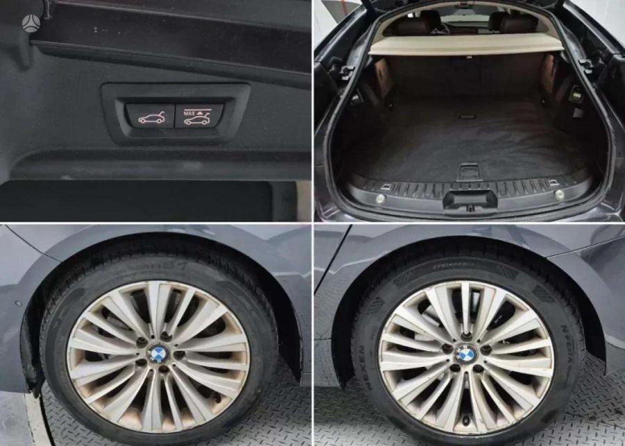 Black BMW 520 2016 in Vilnius, with an engine capacity of 2.00 L and mileage of 267 thousand km for 13733 €, photo 14 on AUTOMOTO.COM.LV