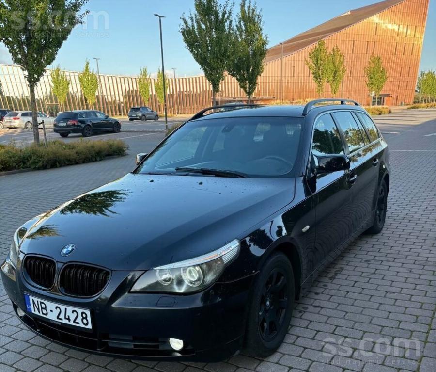 Melns BMW 520 2005 Ventspils, ar dzinēja tilpumu 2.00 L un nobraukumu 345 tūkst. km par 2300 €, foto 3 vietnē AUTOMOTO.COM.LV
