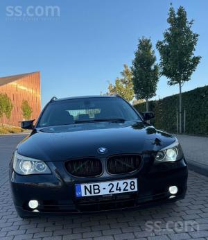 Melns BMW 520 2005 Ventspils, ar dzinēja tilpumu 2.00 L un nobraukumu 345 tūkst. km par 2300 €, foto 4 vietnē AUTOMOTO.COM.LV