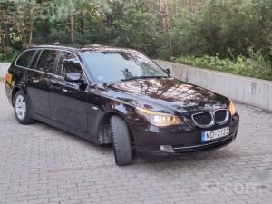Черный БМВ 520 2008 в Юрмала, объемом двигателя 2.00 л и пробегом 280 тыс. км за 4800 €, фото 3 на AUTOMOTO.COM.LV