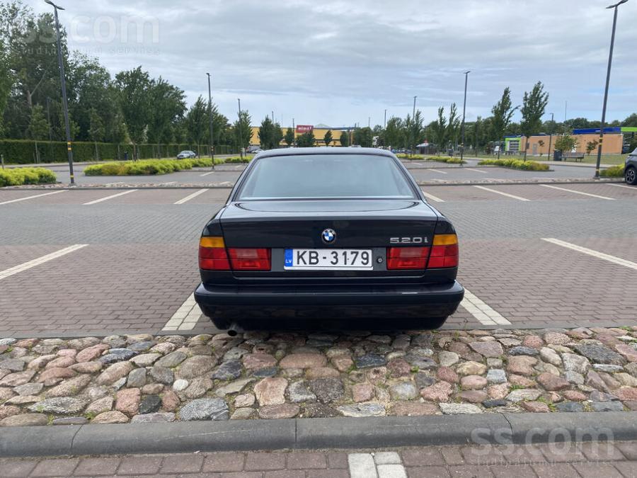 Melns BMW 520 1990 Ventspils, ar dzinēja tilpumu 2.00 L un nobraukumu 243 tūkst. km par 4350 €, foto 6 vietnē AUTOMOTO.COM.LV