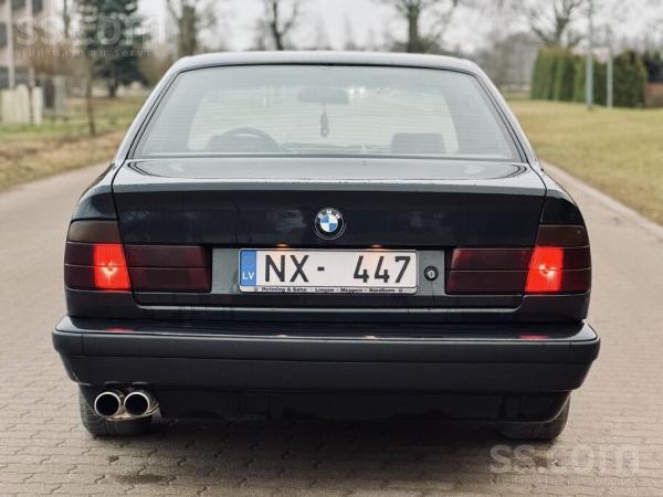 Melns BMW 520 1990 Valmiera, ar dzinēja tilpumu 2.00 L un nobraukumu 180 tūkst. km par 6350 €, foto 5 vietnē AUTOMOTO.COM.LV