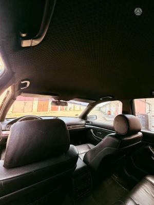 Black BMW 520 2000 in Vilnius, with an engine capacity of 1.95 L and mileage of 282 thousand km for 1300 €, photo 15 on AUTOMOTO.COM.LV