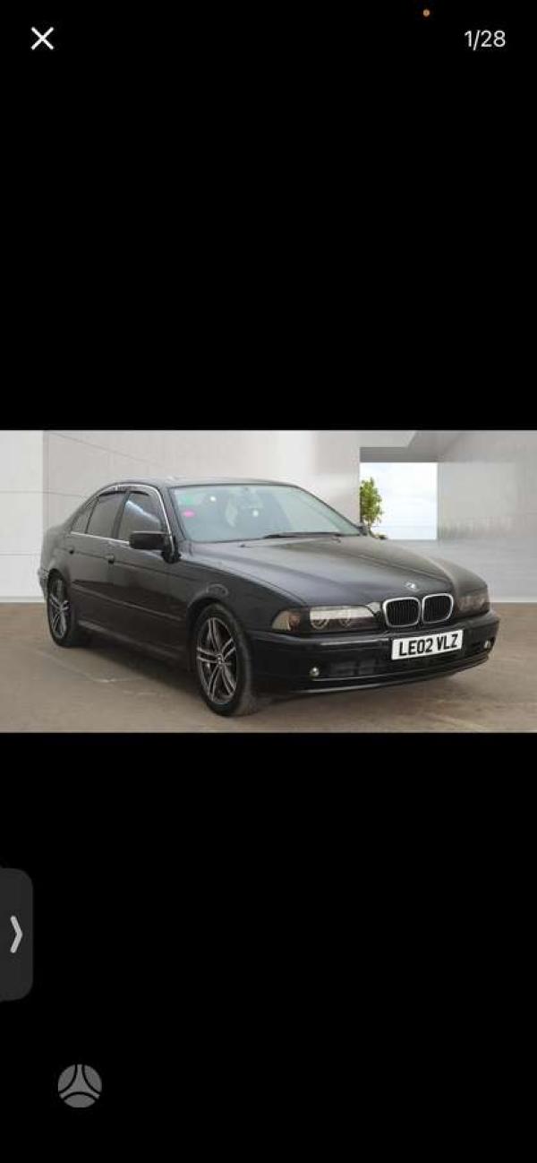 Black BMW 520 2002 in Silute, with an engine capacity of 2.17 L and mileage of 980 thousand km for 4000 €, photo 2 on AUTOMOTO.COM.LV