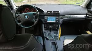 Black BMW 520 2003 in Riga, with an engine capacity of 2.20 L and mileage of 118 thousand km for 2800 €, photo 5 on AUTOMOTO.COM.LV