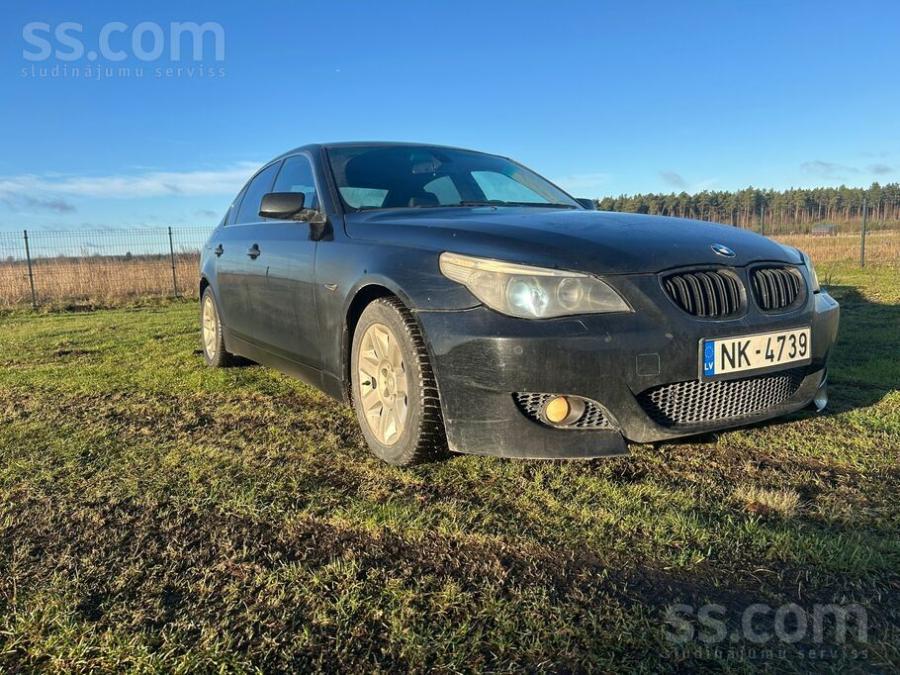 Melns BMW 520 2003 Rīga, ar dzinēja tilpumu 2.50 L un nobraukumu 306 tūkst. km par 3200 €, foto 2 vietnē AUTOMOTO.COM.LV