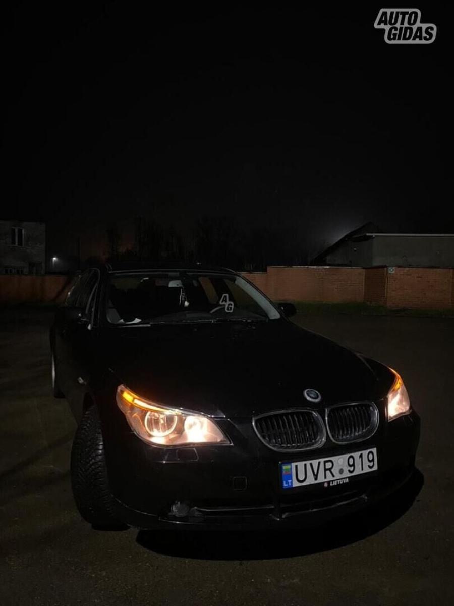 Melns BMW 520 2003 Panevēža, ar dzinēja tilpumu 2.20 L un nobraukumu 318 tūkst. km par 2400 €, foto 2 vietnē AUTOMOTO.COM.LV