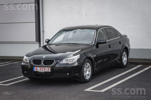Черный БМВ 520 2003 в Рига, объемом двигателя 2.20 л и пробегом 127 тыс. км за 6990 €, фото  на AUTOMOTO.COM.LV