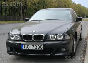 Melns BMW 520 2003 Rīga, ar dzinēja tilpumu 2.20 L un nobraukumu 117 tūkst. km par 1800 €, foto  vietnē AUTOMOTO.COM.LV