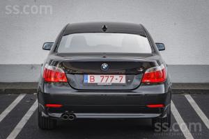 Black BMW 520 2003 in Riga, with an engine capacity of 2.20 L and mileage of 127 thousand km for 6500 €, photo 6 on AUTOMOTO.COM.LV