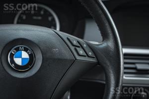 Black BMW 520 2003 in Riga, with an engine capacity of 2.20 L and mileage of 127 thousand km for 6500 €, photo 17 on AUTOMOTO.COM.LV