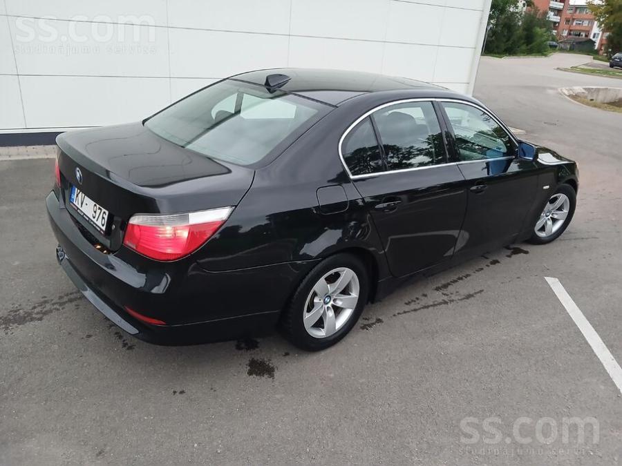 Melns BMW 520 2003 Ludza, ar dzinēja tilpumu 2.20 L un nobraukumu 306 tūkst. km par 3750 €, foto 4 vietnē AUTOMOTO.COM.LV