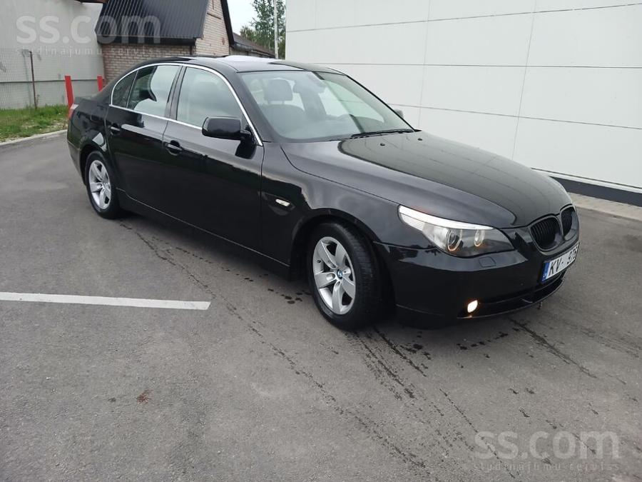 Melns BMW 520 2003 Ludza, ar dzinēja tilpumu 2.20 L un nobraukumu 306 tūkst. km par 3750 €, foto 8 vietnē AUTOMOTO.COM.LV