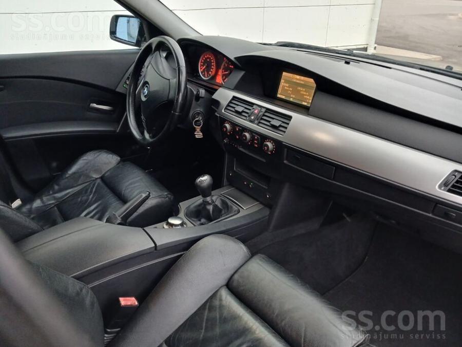 Melns BMW 520 2003 Ludza, ar dzinēja tilpumu 2.20 L un nobraukumu 306 tūkst. km par 3750 €, foto 12 vietnē AUTOMOTO.COM.LV