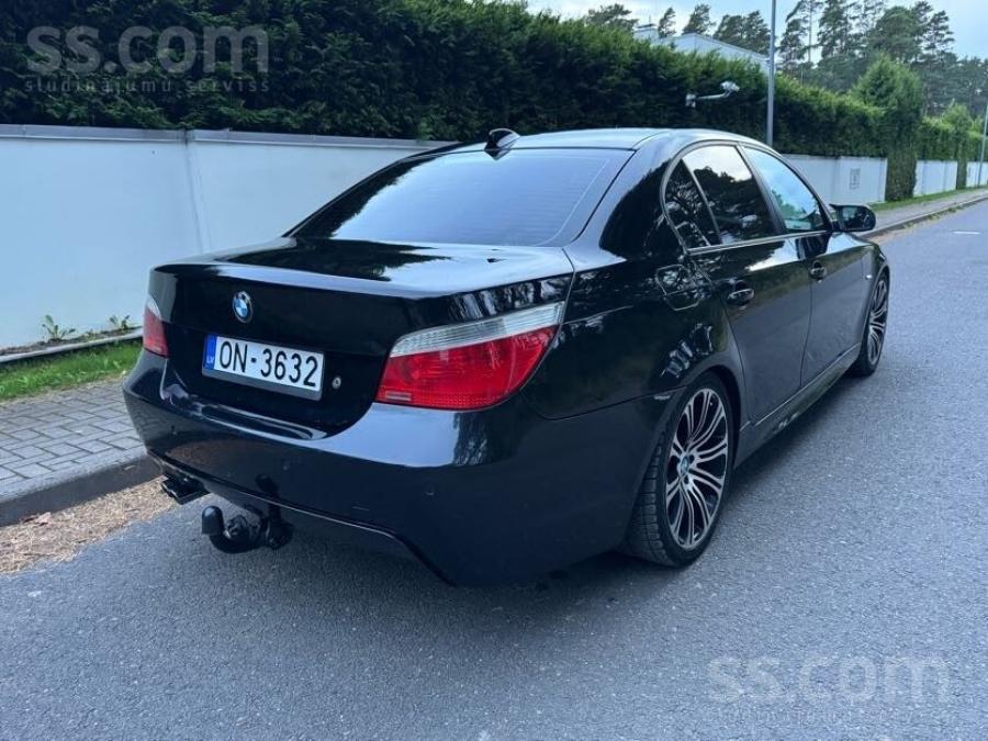 Melns BMW 520 2003 Rīga, ar dzinēja tilpumu 2.20 L un nobraukumu 435 tūkst. km par 3850 €, foto 6 vietnē AUTOMOTO.COM.LV