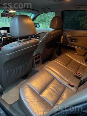 Melns BMW 520 2003 Rīga, ar dzinēja tilpumu 2.20 L un nobraukumu 435 tūkst. km par 3850 €, foto 10 vietnē AUTOMOTO.COM.LV