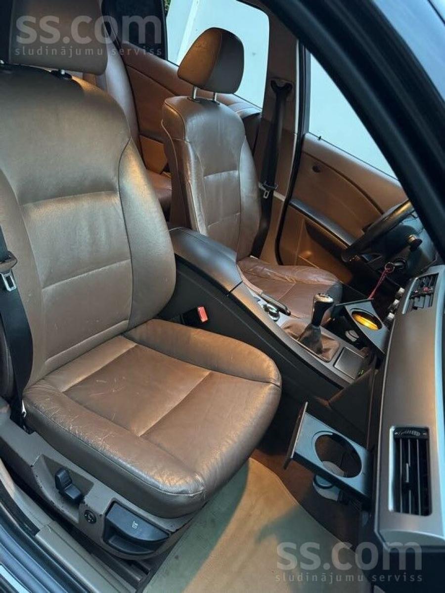 Melns BMW 520 2003 Rīga, ar dzinēja tilpumu 2.20 L un nobraukumu 435 tūkst. km par 3850 €, foto 12 vietnē AUTOMOTO.COM.LV