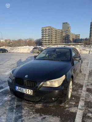 Black BMW 520 2004 in Vilnius, with an engine capacity of 2.17 L and mileage of 290 thousand km for 3300 €, photo 2 on AUTOMOTO.COM.LV
