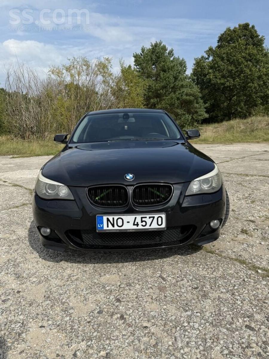Melns BMW 520 2004 Rīga, ar dzinēja tilpumu 2.20 L un nobraukumu 279 tūkst. km par 4500 €, foto 3 vietnē AUTOMOTO.COM.LV