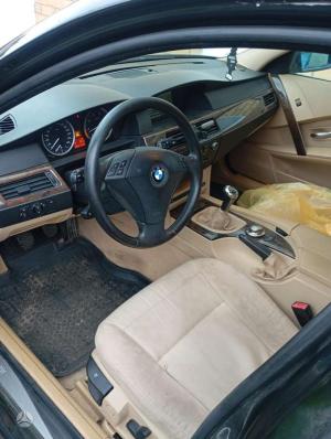 Melns BMW 520 2004 Panevēža, ar dzinēja tilpumu 2.17 L un nobraukumu 250 tūkst. km par 2000 €, foto 6 vietnē AUTOMOTO.COM.LV