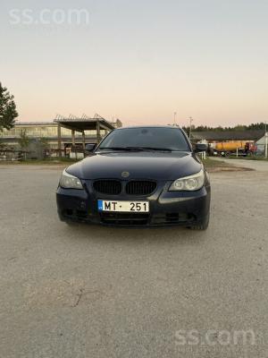 Melns BMW 520 2004 Rīga, ar dzinēja tilpumu 2.20 L un nobraukumu 411 tūkst. km par 2000 €, foto  vietnē AUTOMOTO.COM.LV